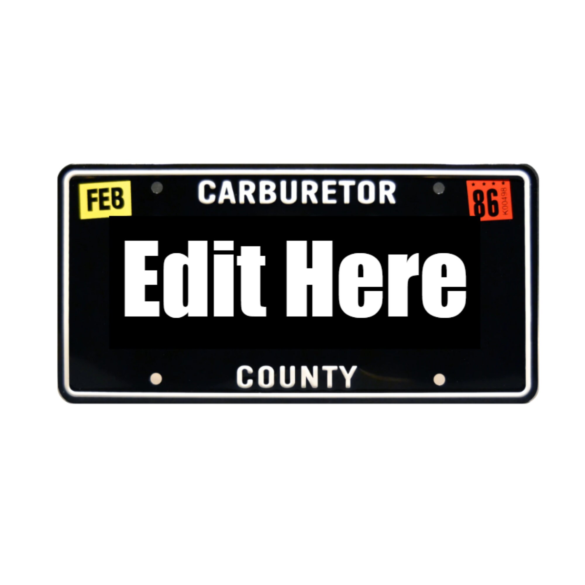 License Plate Door Decoration / Printable / Door Dec / RA / Classroom ...