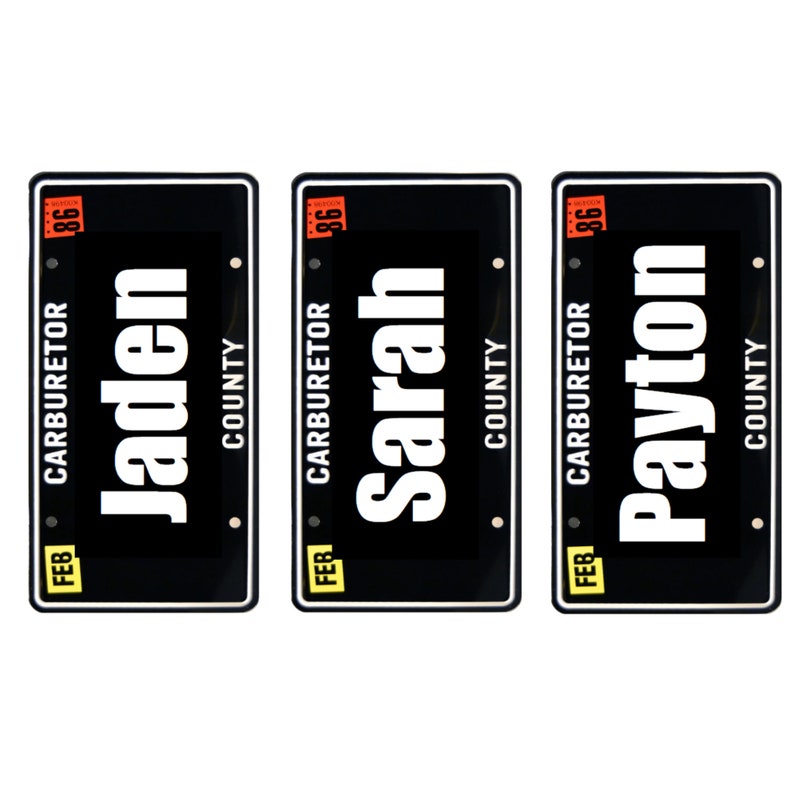 License Plate Door Decoration / Printable / Door Dec / RA / Classroom ...