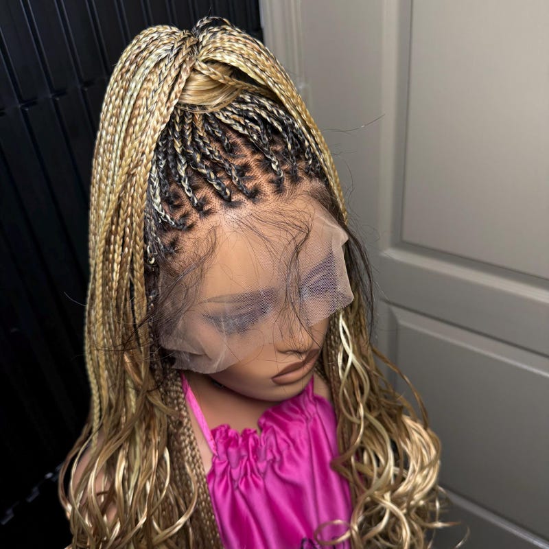 Human Hair Braidwig - Etsy