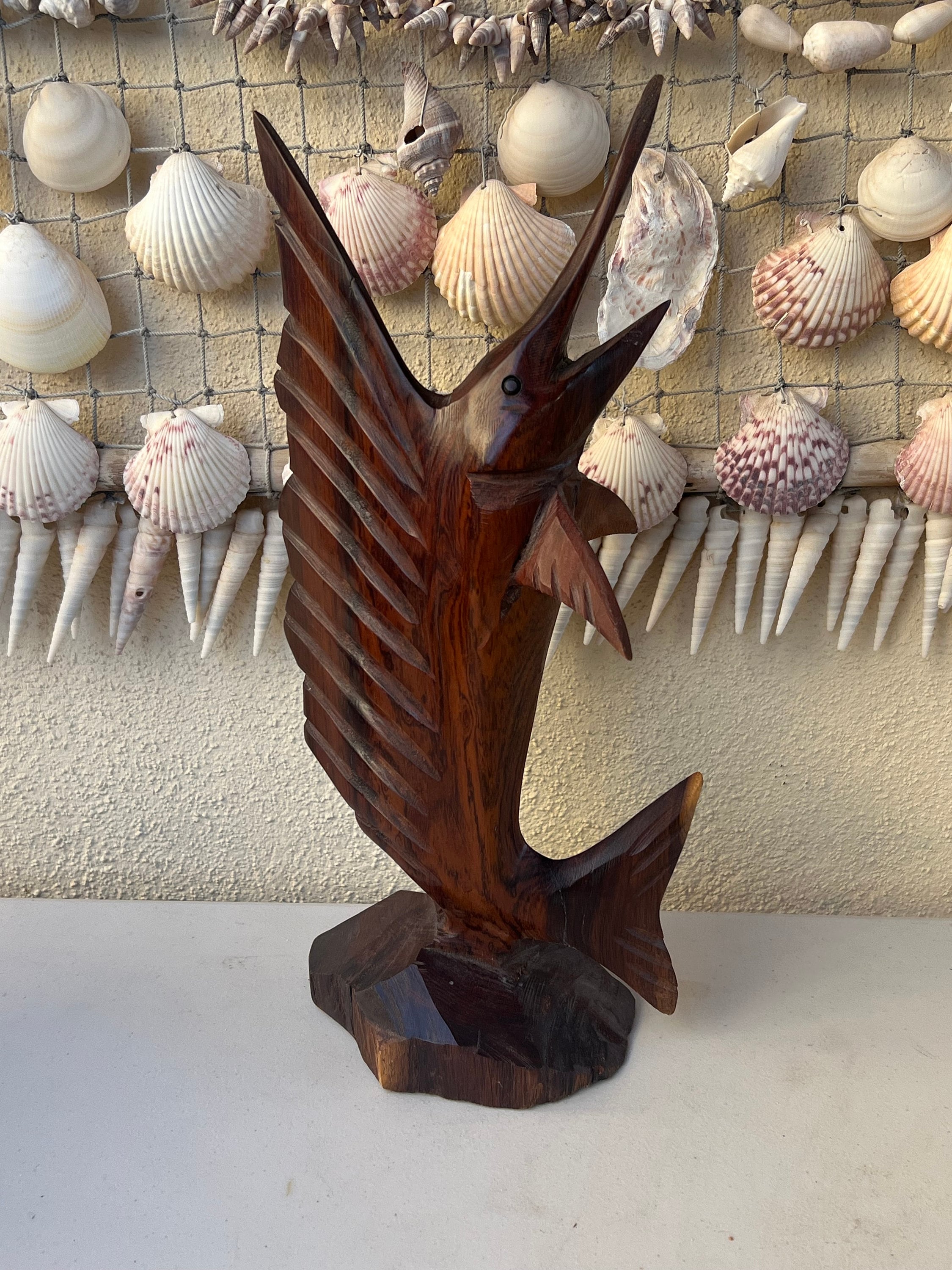 Ironwood 16” HUGE SWORDFISH Carving - Etsy