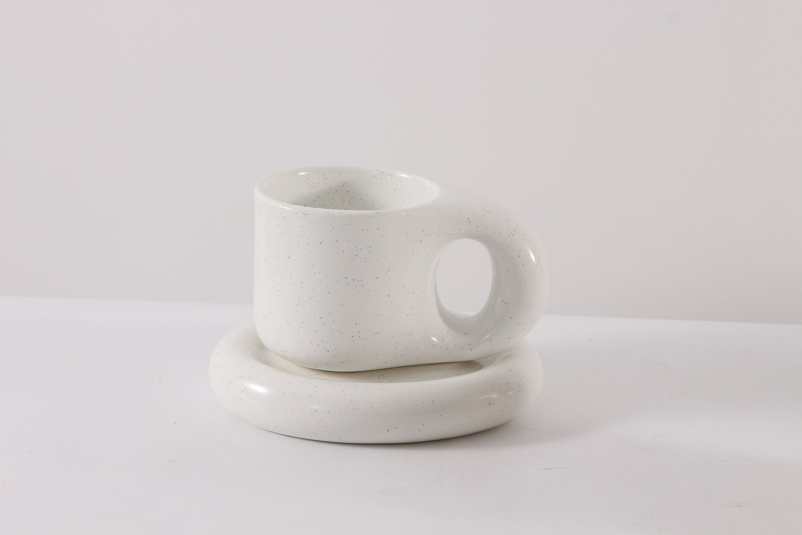 Modern Chubby Mug Cup in Nordic Style - Etsy