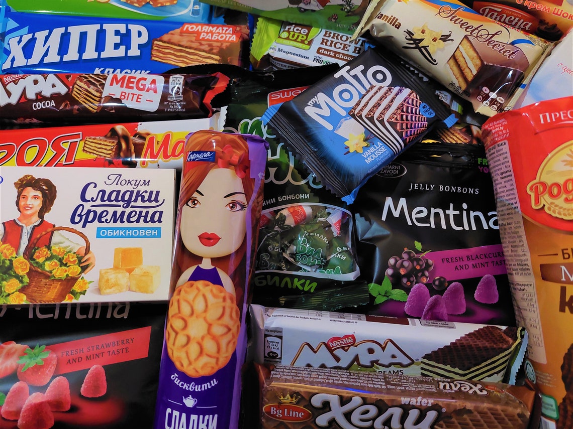 BULGARIAN Mystery Sweet Surprise Gift Box Hamper Candy Snack - Etsy