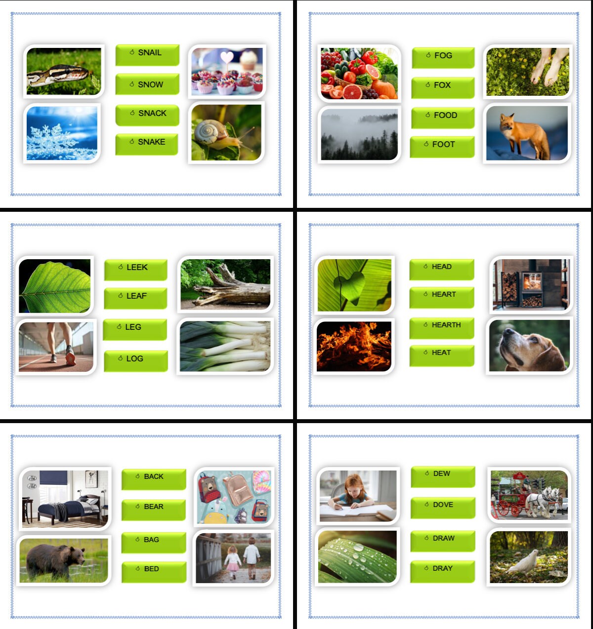 7 Reading Comprehension Worksheets and Cards - Etsy