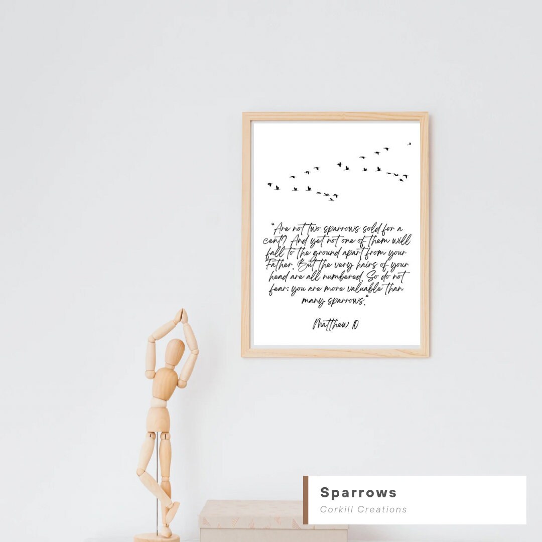 Sparrows Digital Printable - Etsy