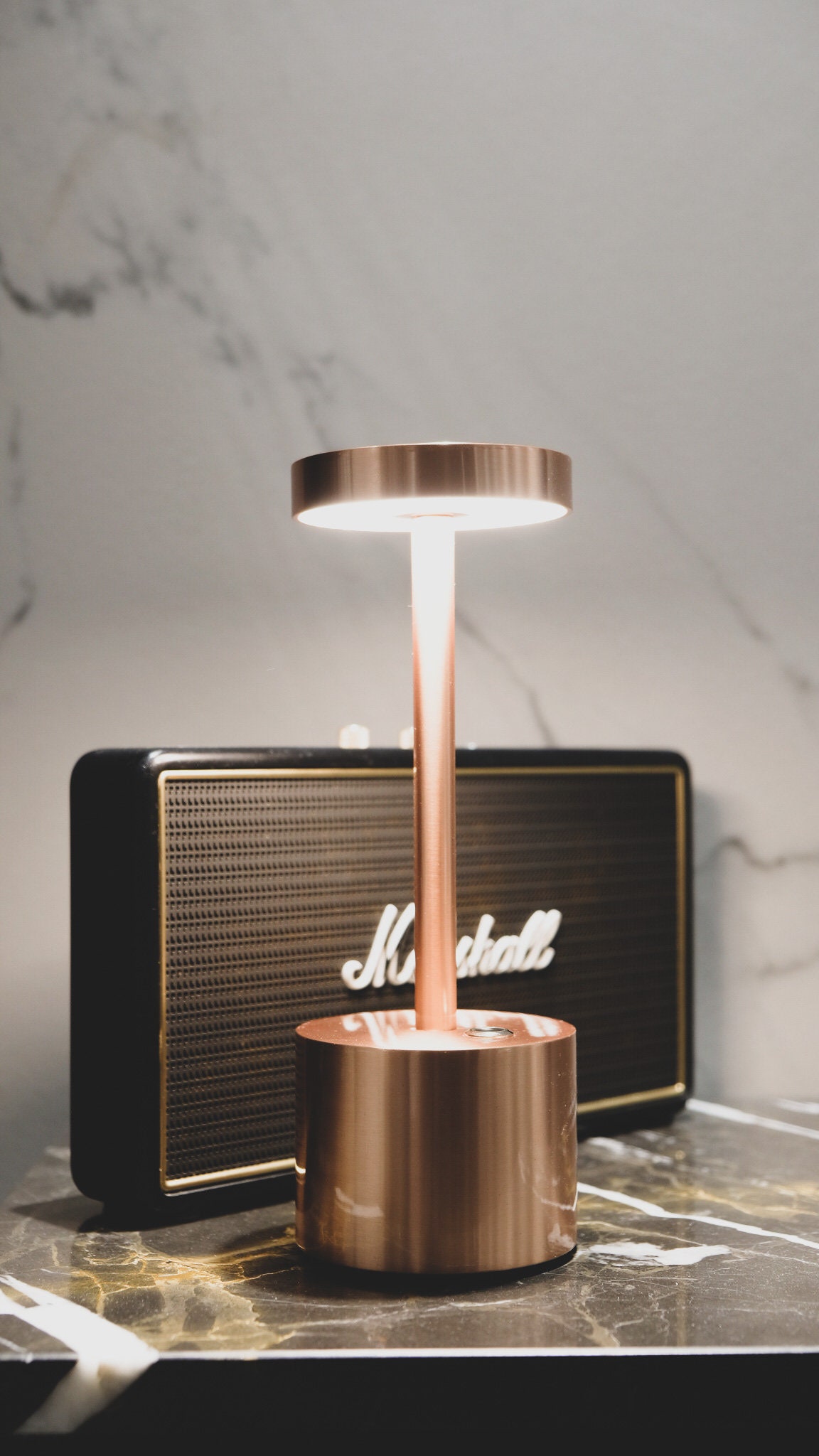 RETROLINE Modern Cordless Turkish Table Lamp Decorative and Rechargable ...