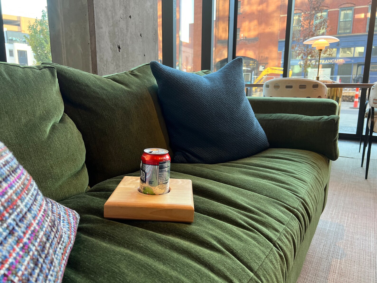 Drink Anchor, Hardwood, Sofa Coaster, Sofa Cup Holder, Coaster, Couch ...