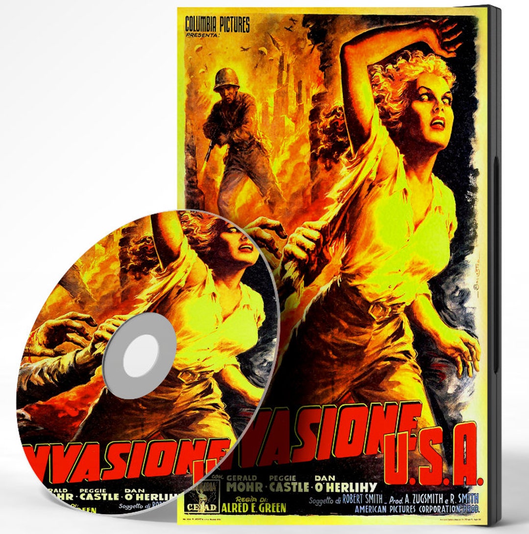 Invasion U.S.A. 1952 Drama Sci-fi War DVD - Etsy