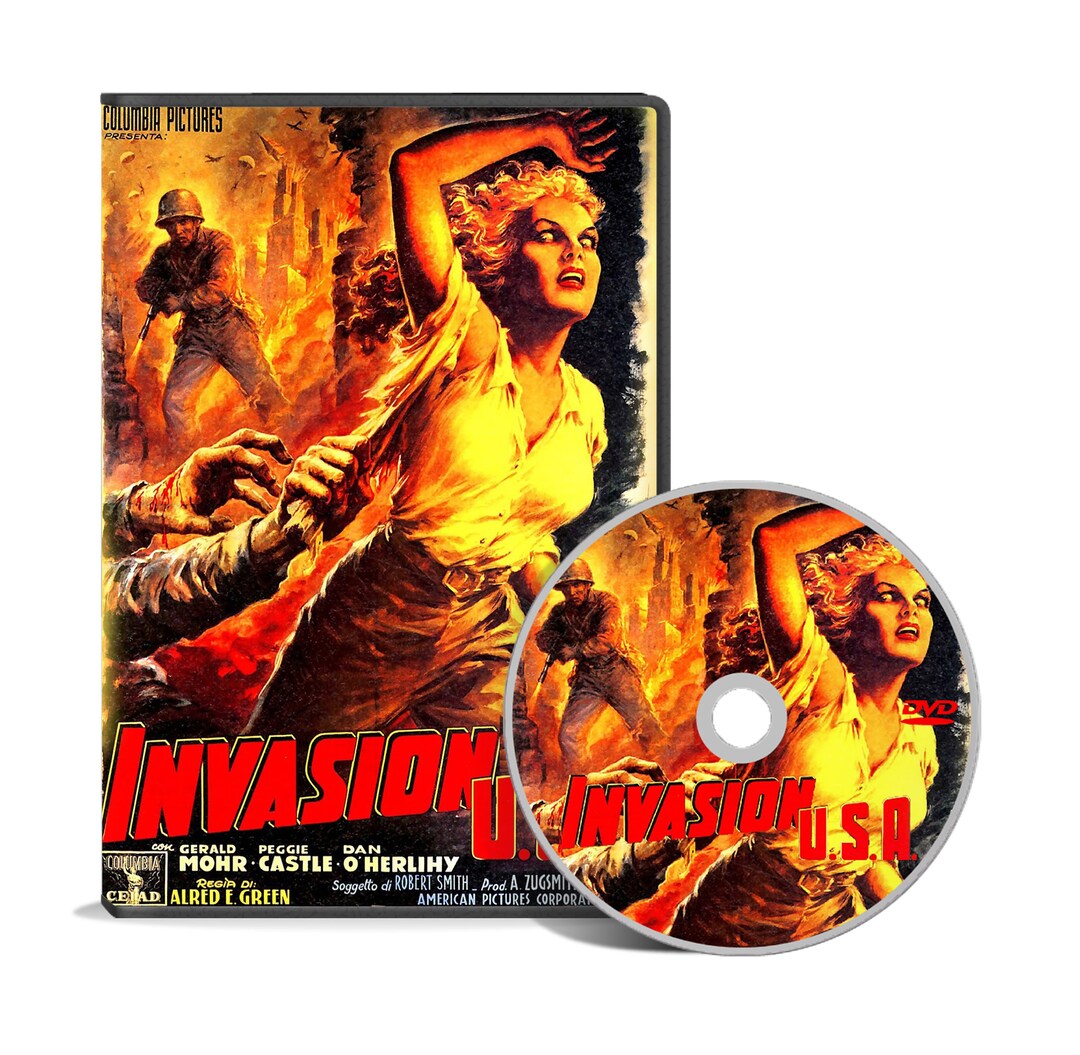Invasion U.S.A. 1952 Drama Sci-fi War DVD - Etsy