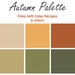 Polymer Clay Color Recipes Autumn Palette Color Recipe Fimo - Etsy