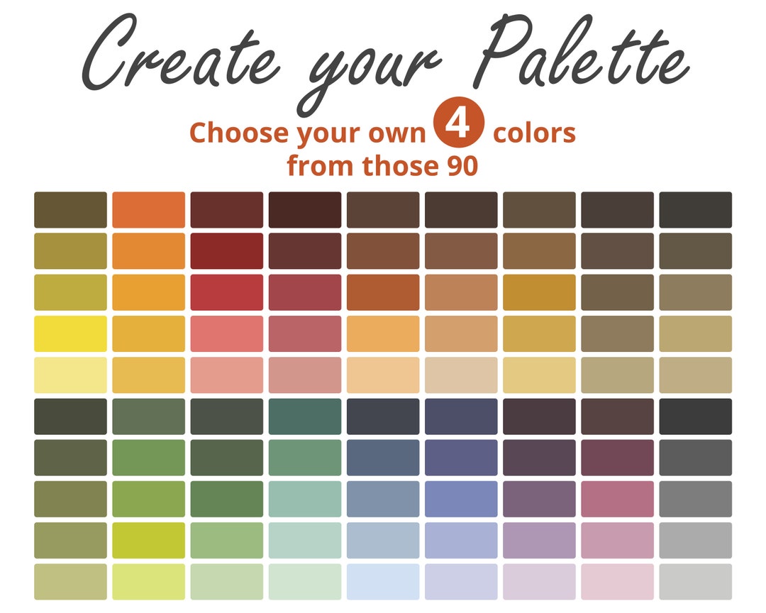 Create Your Own Palette, Polymer Clay Color Recipes, Custom Fimo Soft ...