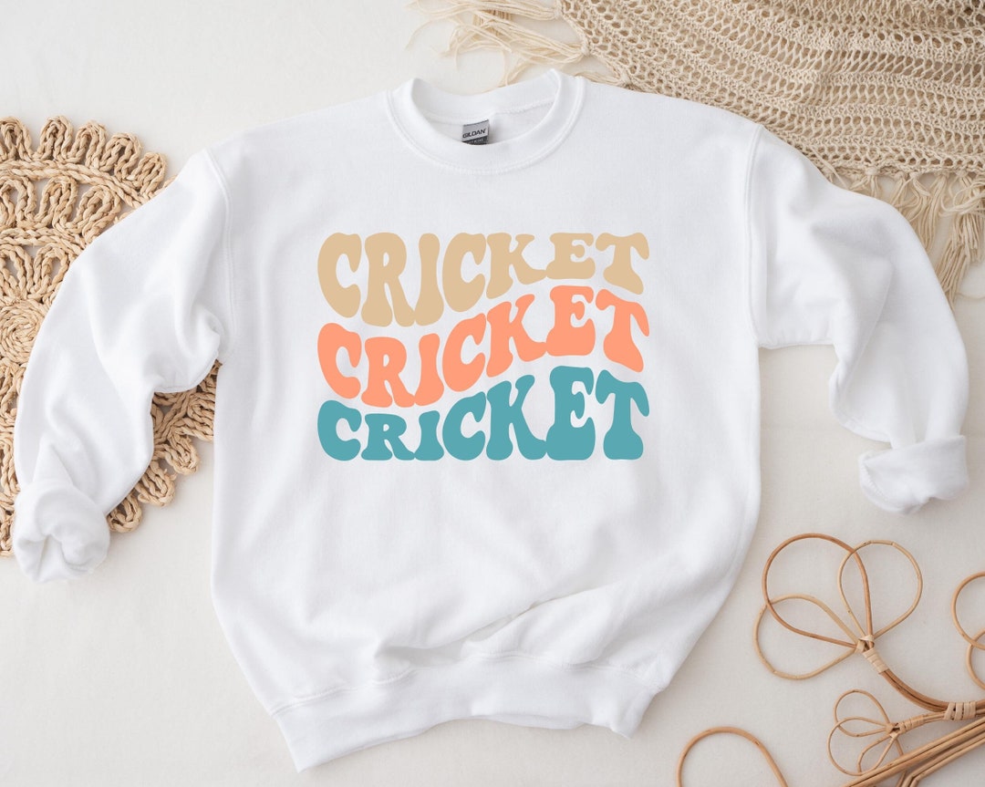 Retro Cricket Sweatshirt, Retro Cricket Hoodie, Cricket Player ...