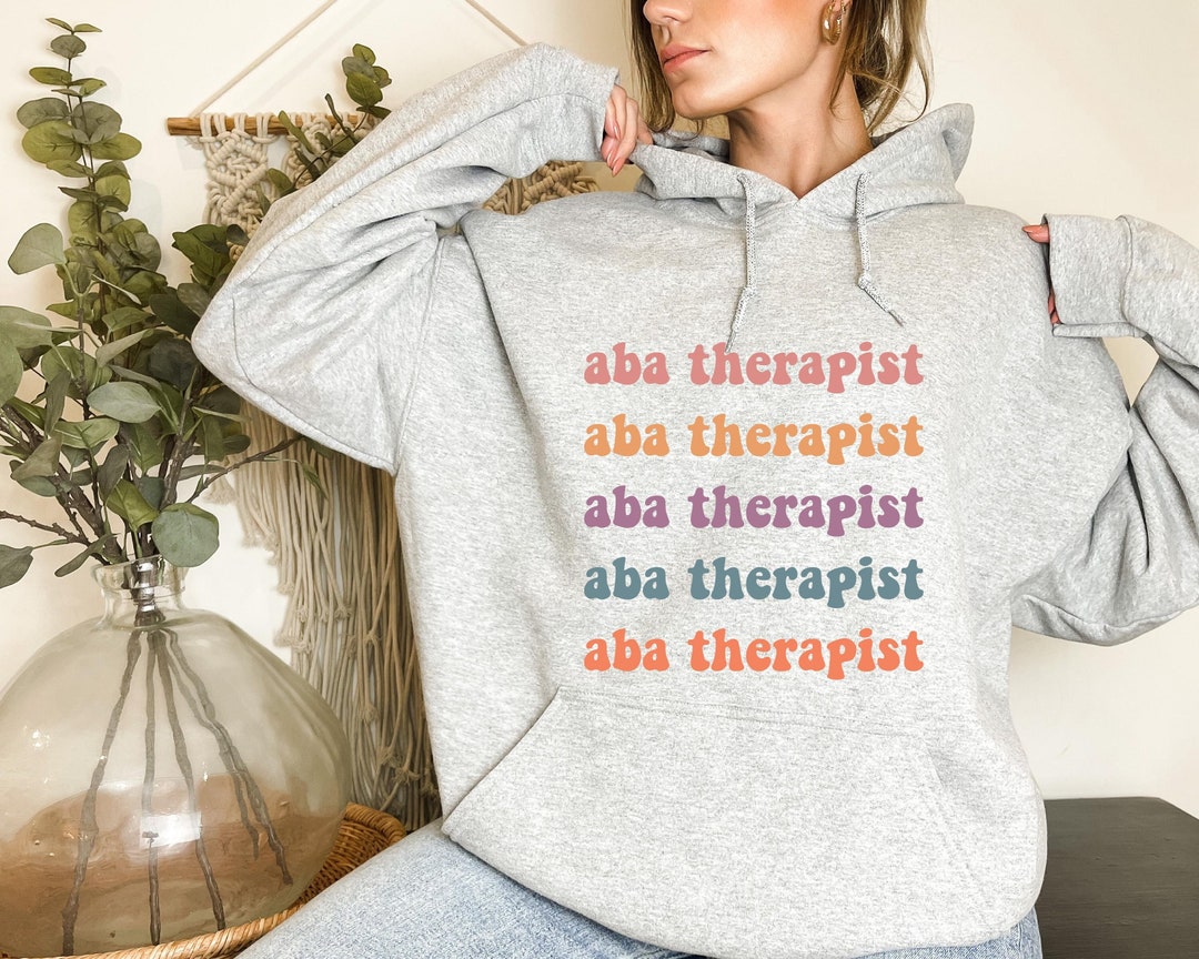 ABA Therapist Hoodie, Behavior Analysis Hoodie, Behavior Analyst Hoodie ...
