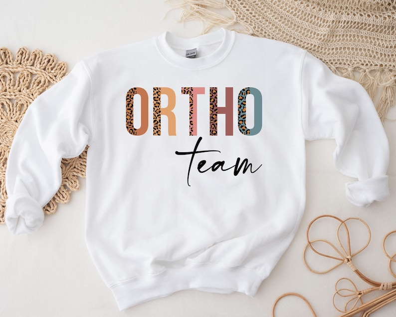 Ortho Team Sweatshirt Ortho Squad Nurse Sweatshirt - Etsy