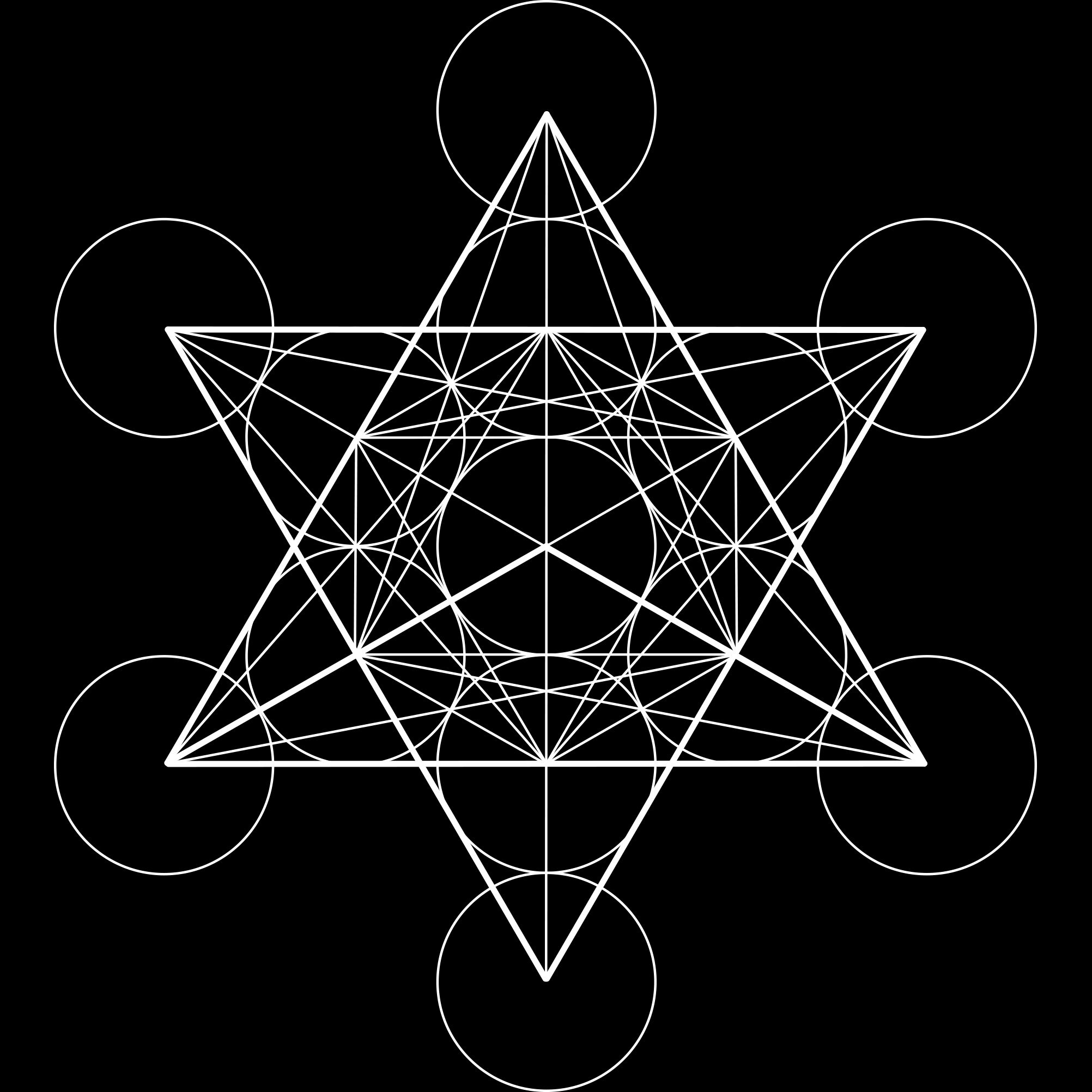 Metatron Cube Round Carpet, Crystal Grid Rug Sacred Geometry Occult Art, Magic Circle Wiccan ...