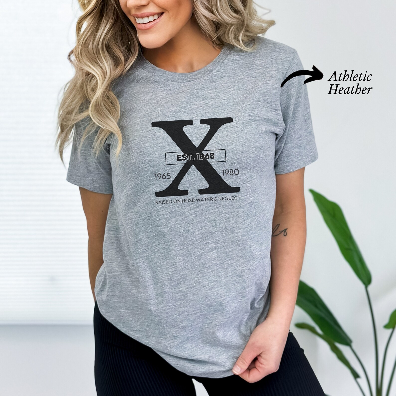 Generation X Tee, EST. 1968 Tshirt, Gen X Clothing, Raised on Hose ...