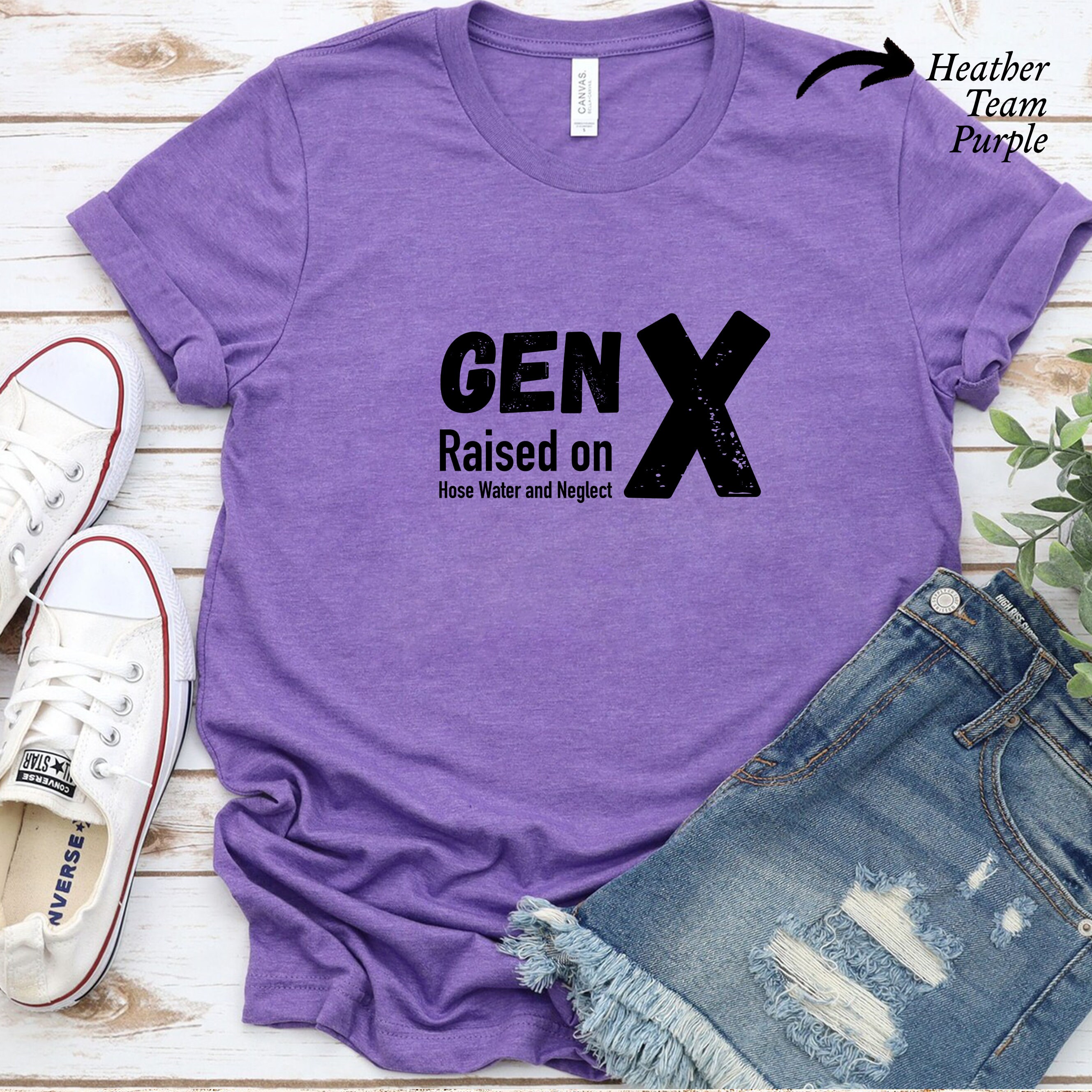 Generation X Shirt, Raised on Hose Water Tshirt, Gen X Clothing, Funny ...
