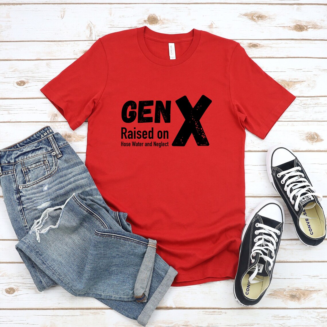 Generation X Shirt, Raised on Hose Water Tshirt, Gen X Clothing, Funny ...