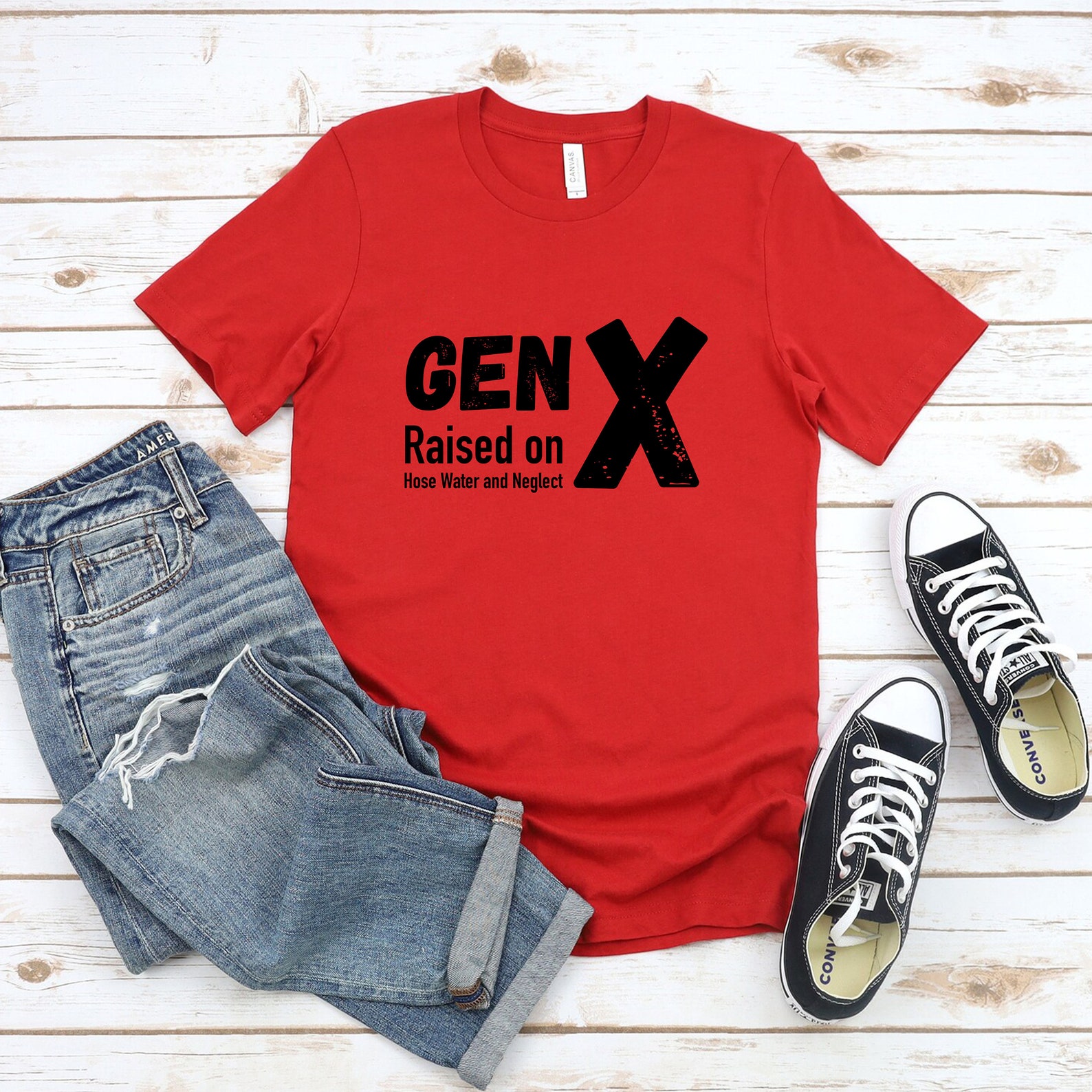 Generation X Shirt, Raised on Hose Water Tshirt, Gen X Clothing, Funny ...
