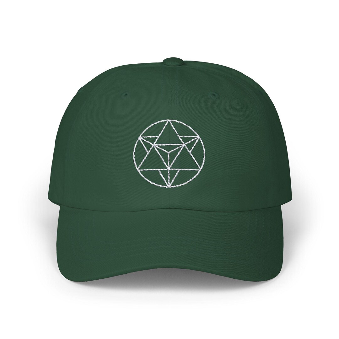 Metatron Cube Cap, Sacred Geometry Hat, Merkaba Spirituality Clothes ...
