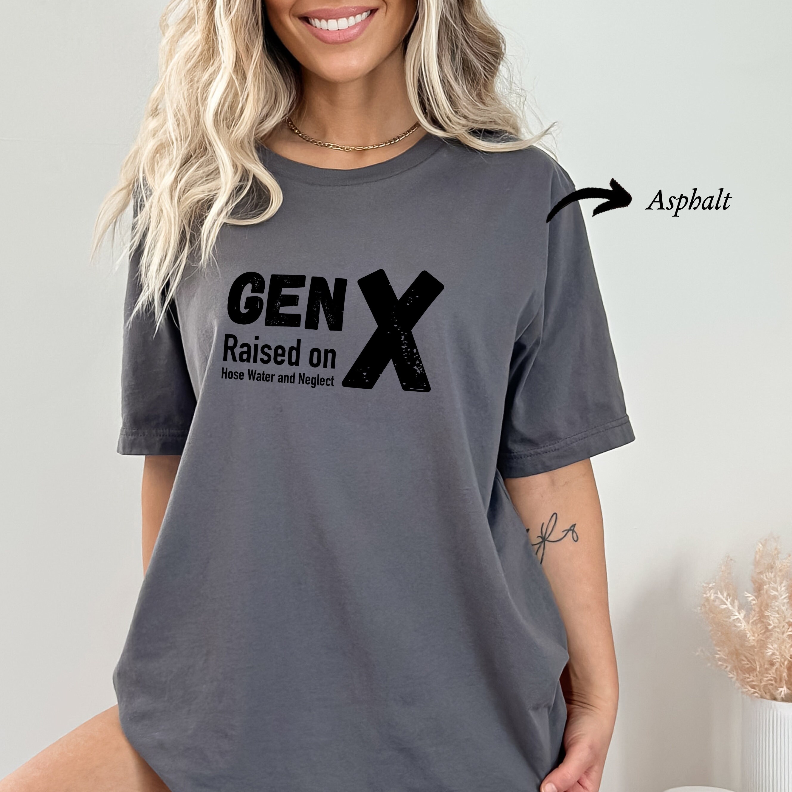 Generation X Shirt, Raised on Hose Water Tshirt, Gen X Clothing, Funny ...