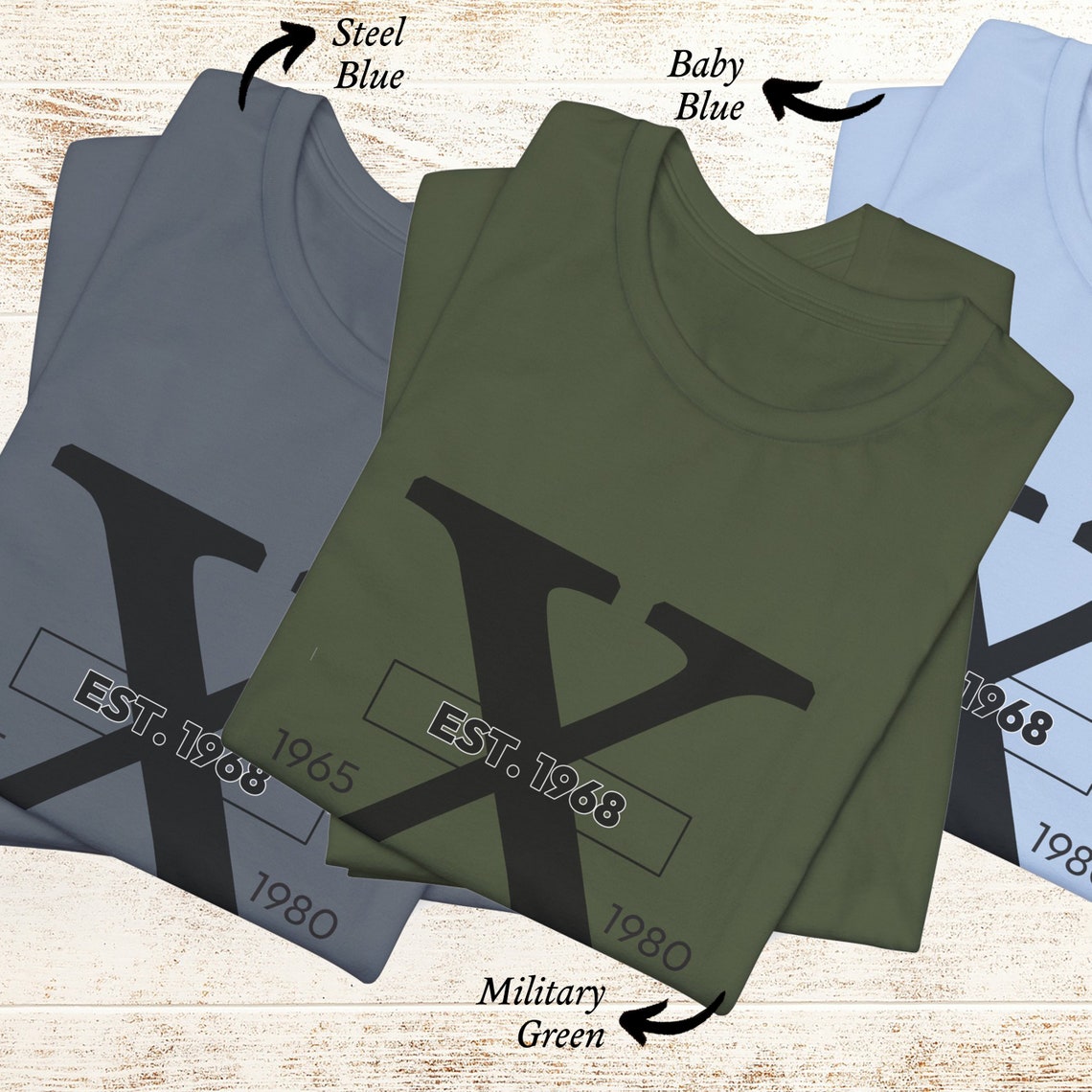 Generation X Tee, EST. 1968 Tshirt, Gen X Clothing, Raised on Hose ...