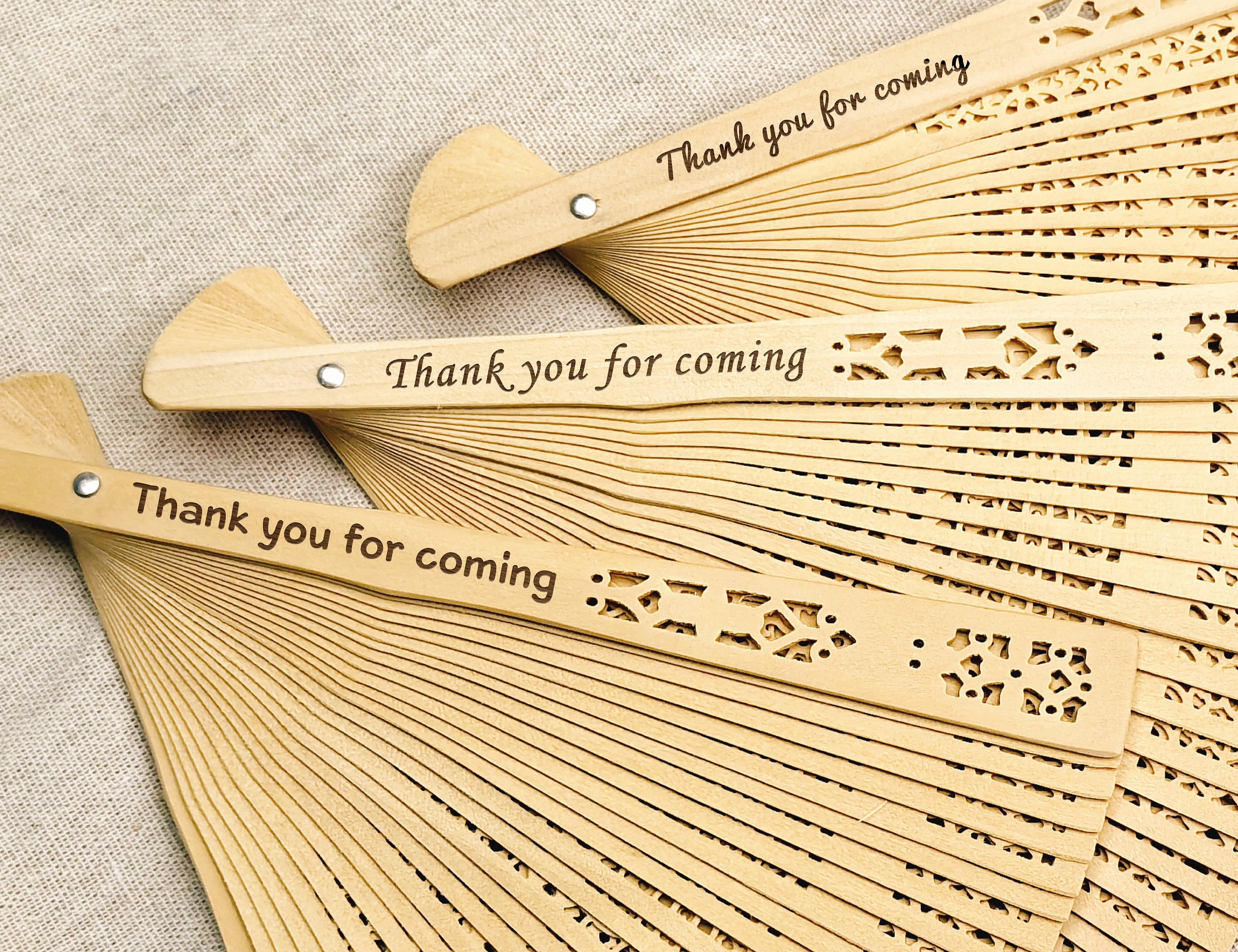 Wedding Fans in Bulk/personalized Wedding Favors for Guests/custom Hand ...