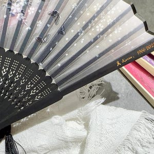 Personalized Memorial Fans/custom Church Funeral Fans/funeral ...