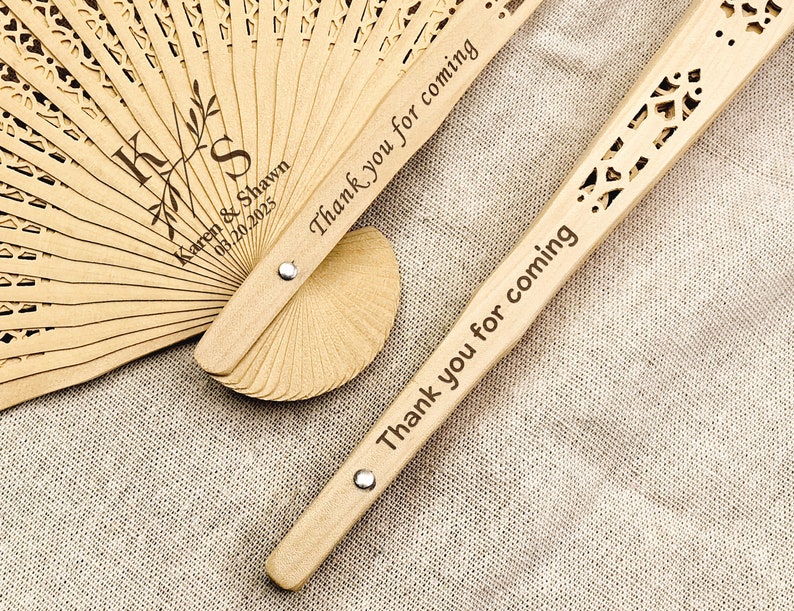 Bulk Wedding Fans Rustic Fans Wedding Favors Fan Personalized Wedding ...