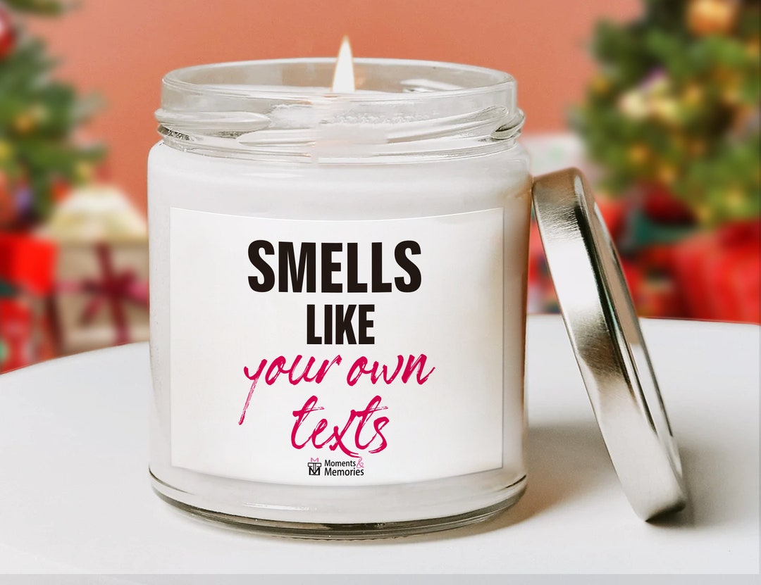 Custom Funny Candle Labels/christmas Gifts for Her/cute Candles ...