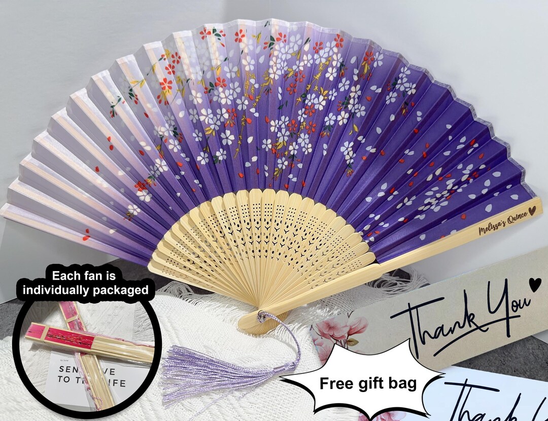 Personalized Mis Quince Fan/bulk Quinceañera Party Fan Favors for Guest ...