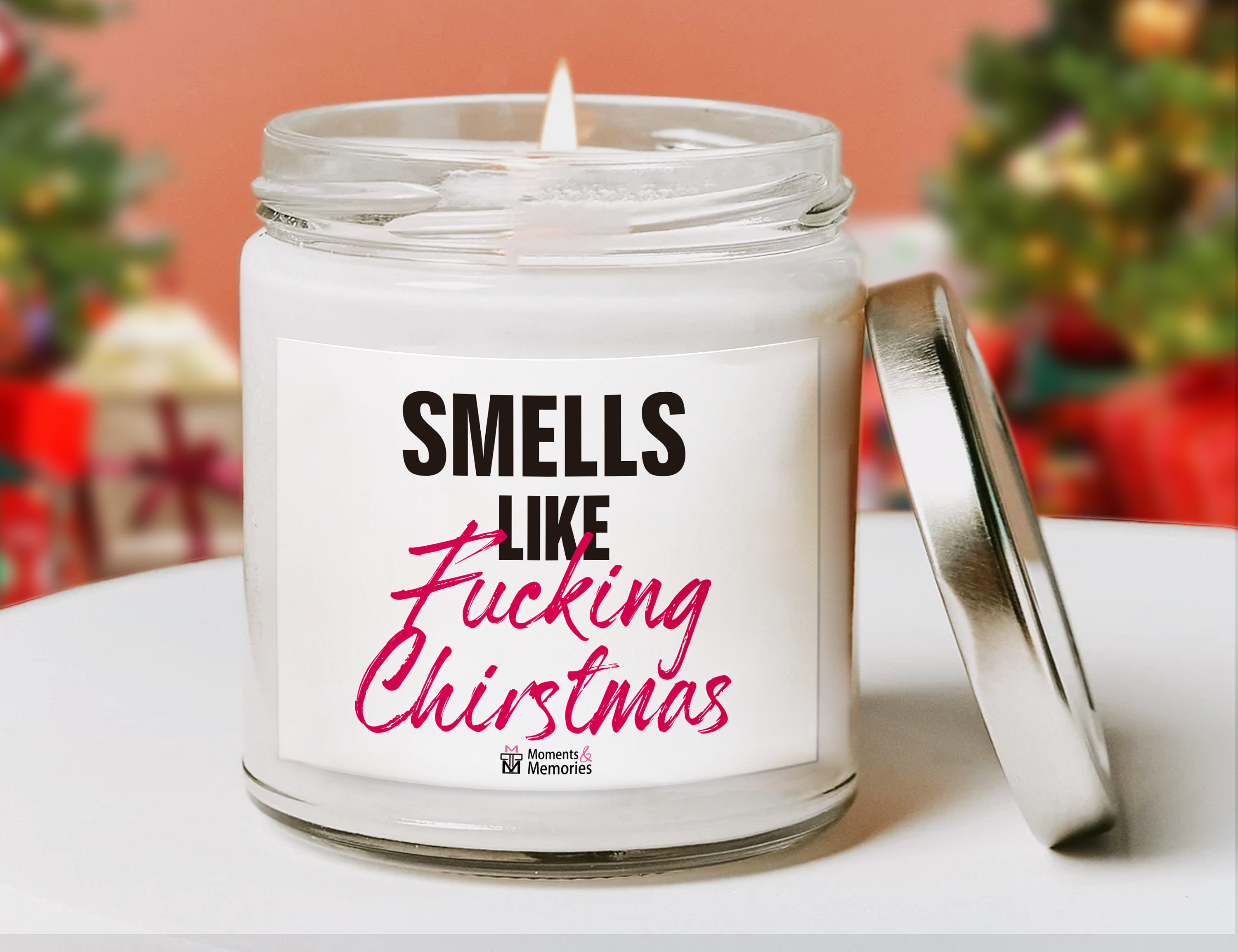 Custom Funny Candle Labels/christmas Gifts for Her/cute Candles ...