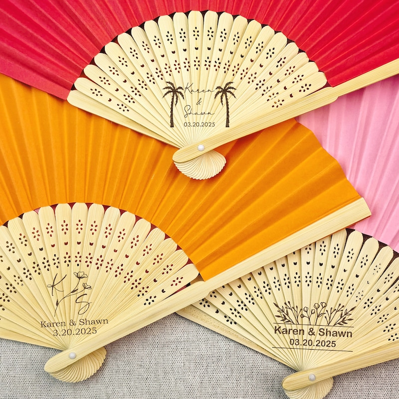 Bridal Guest Fan - Etsy