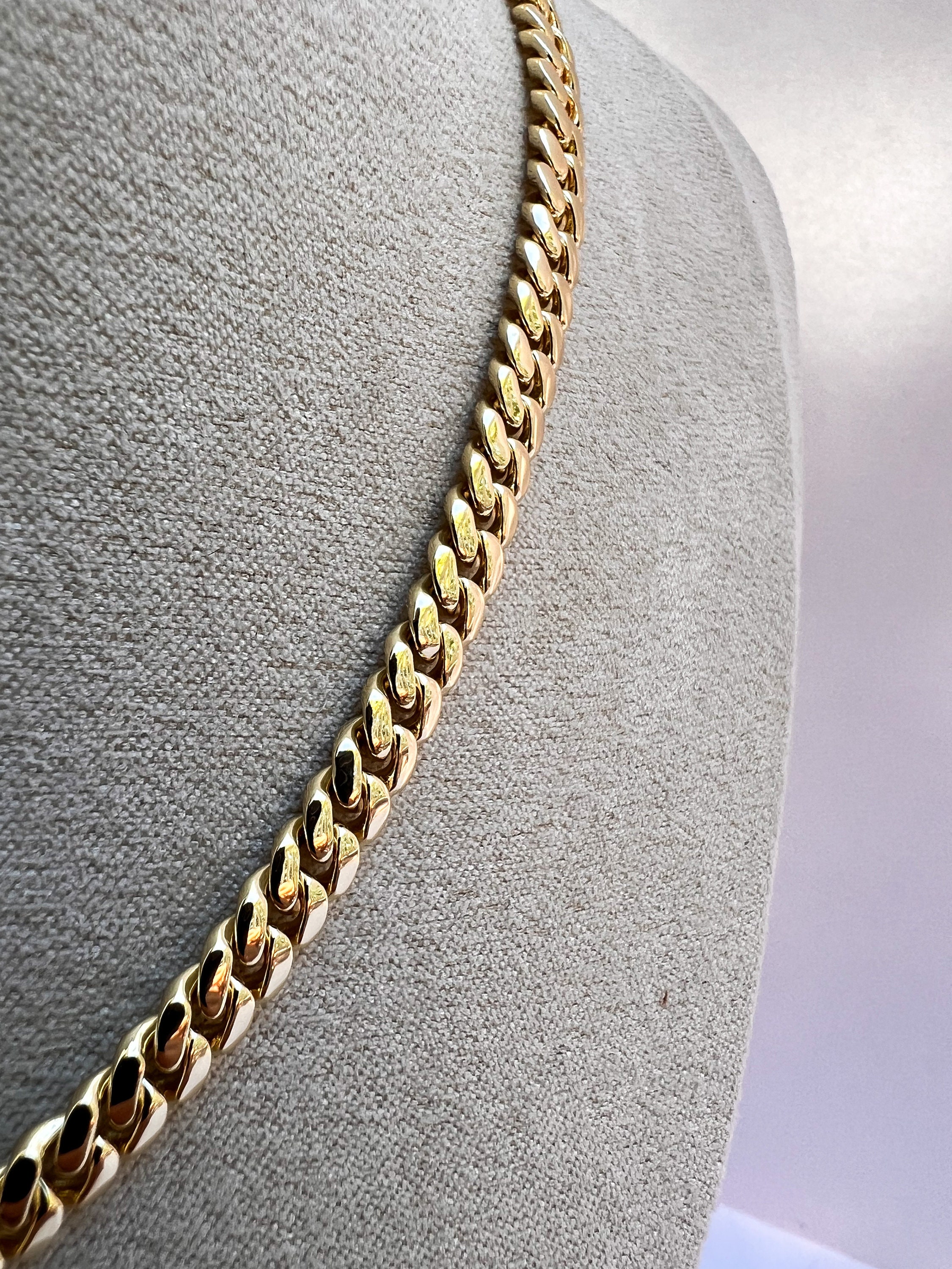 Elegant Baby Monaco Stainless Steel Chain 14k Gold Plated Chain Luxury ...