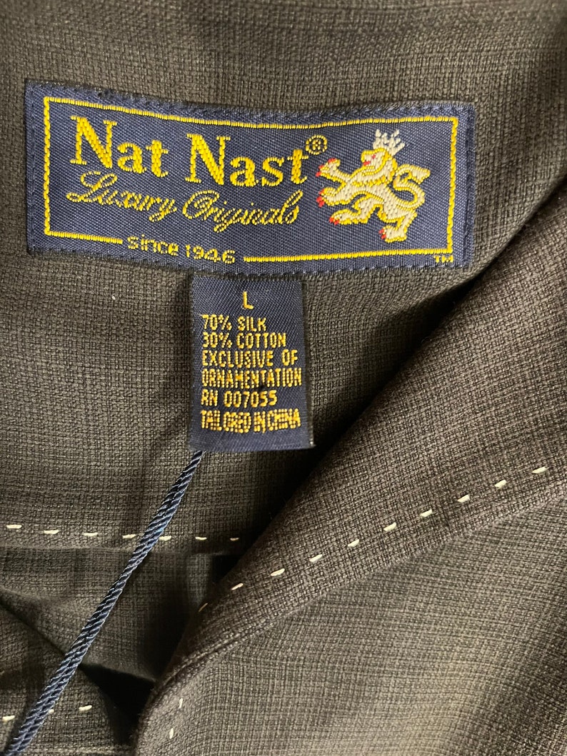 Nat Nast Luxury Original Traftons Loop Gym joe Lewis Brown Bomber ...