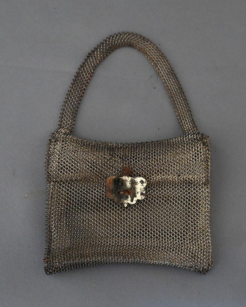 WW1 Era Steel Chain Mail Mesh Coin Purse W/ Key - Etsy