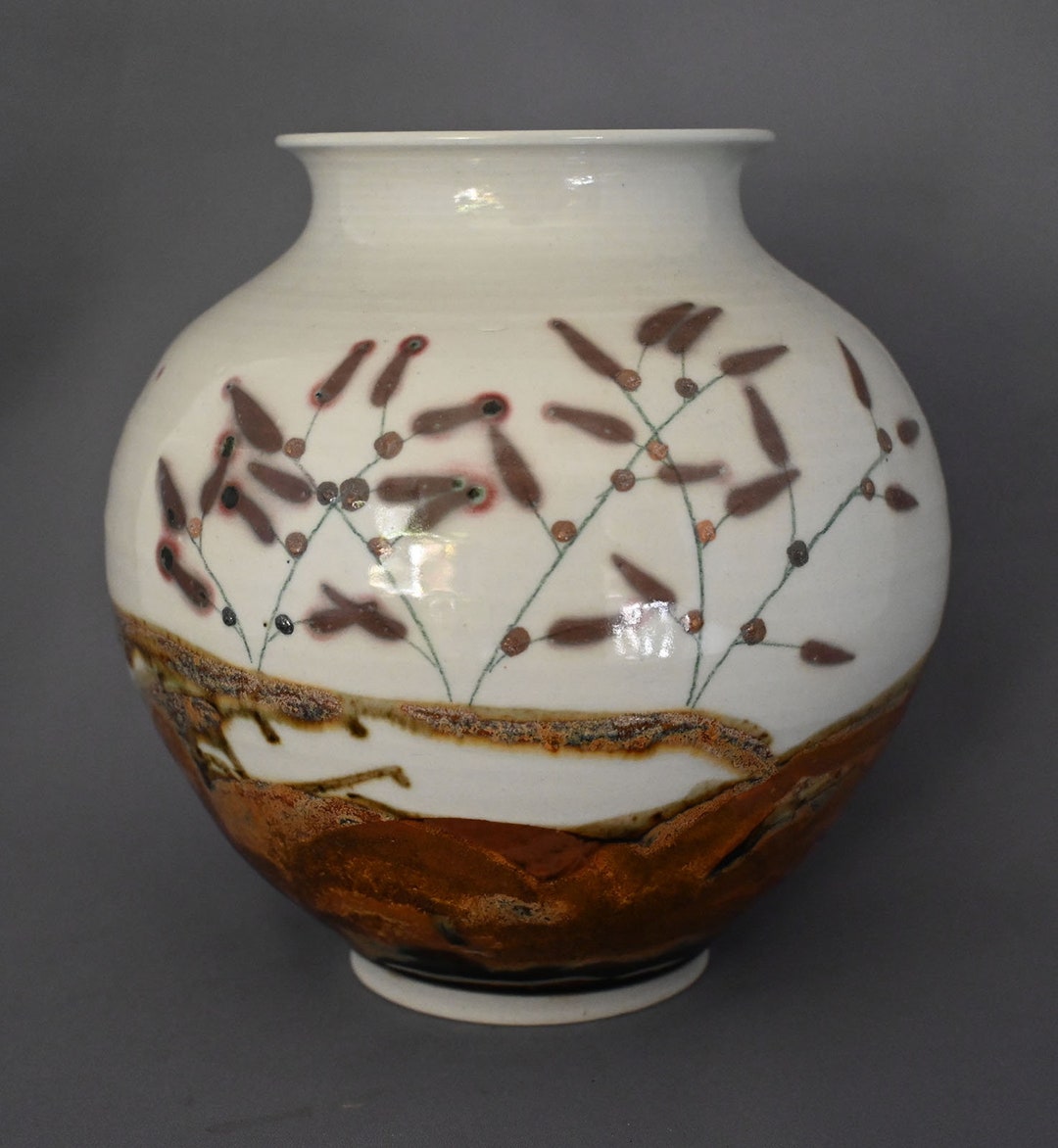 Canadian Studio Pottery Vase Joseph Panacci Porcelain - Etsy