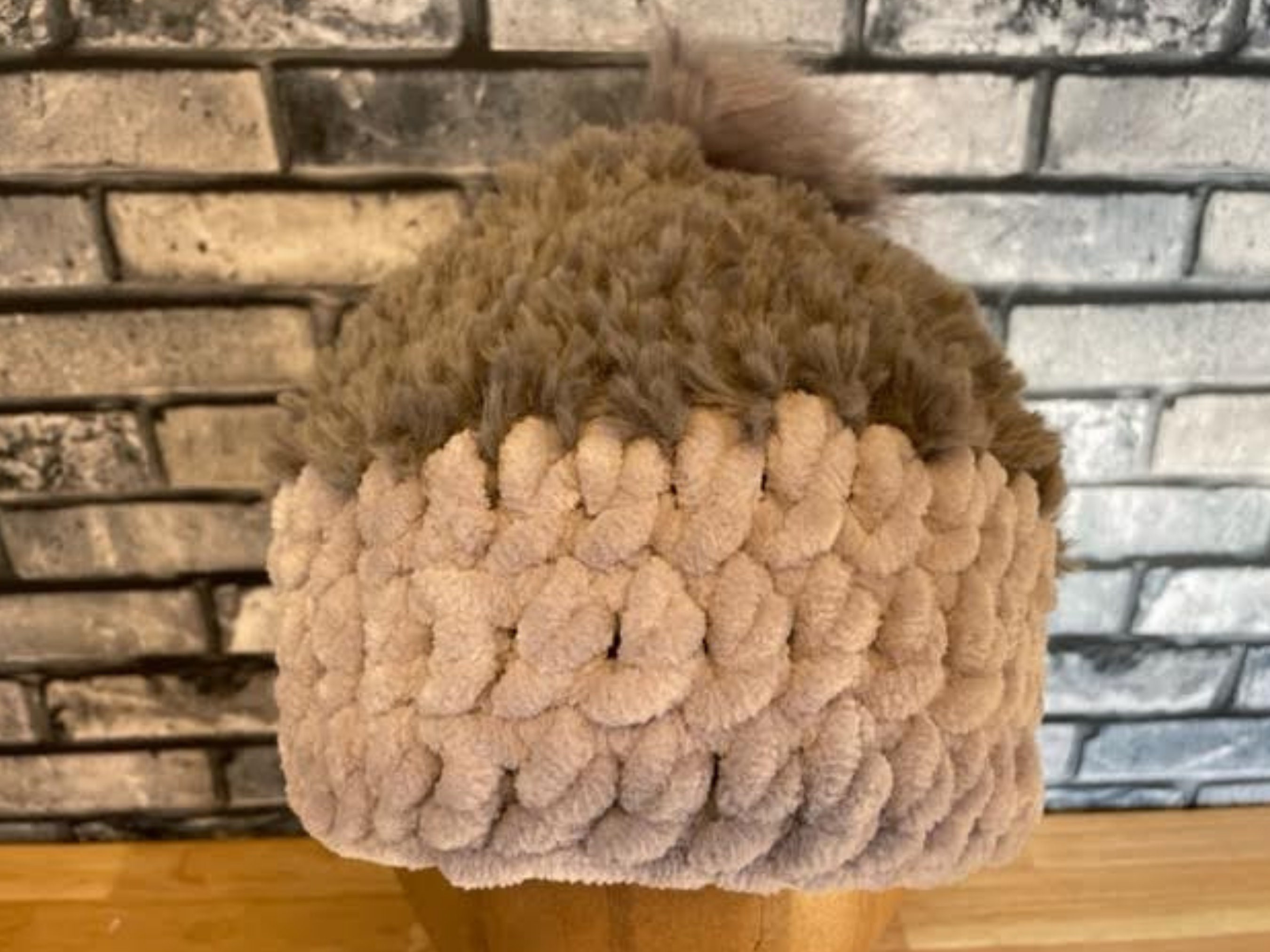 Limited Edition Chenille and Faux Fur Winter Hats 3 Colors - Etsy