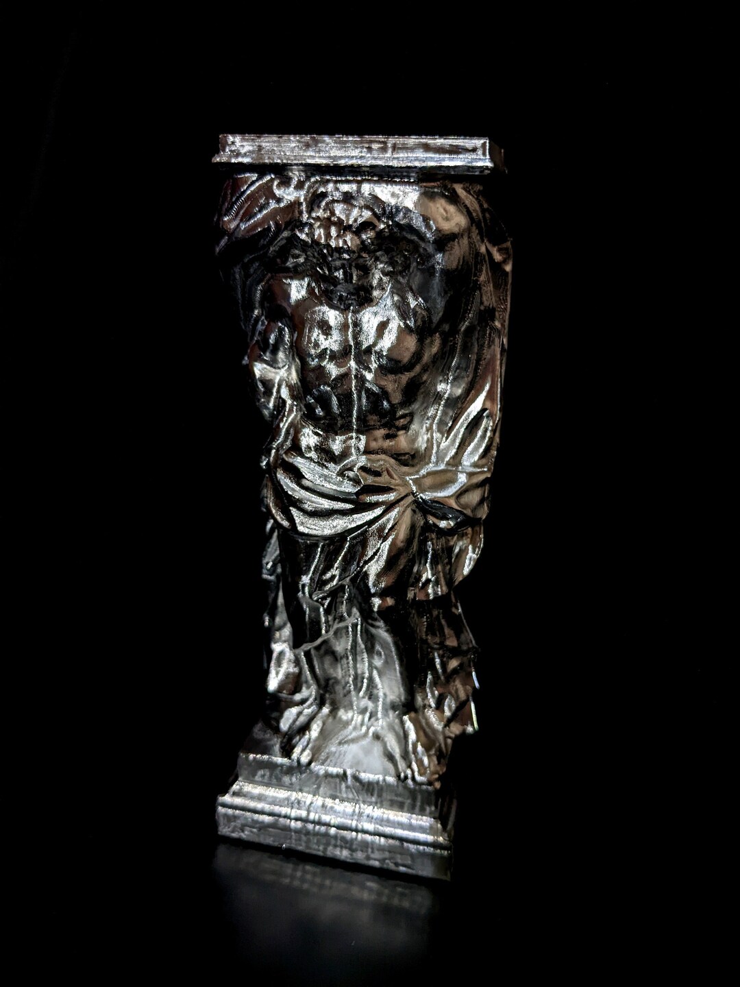 Atlas Column Statue (aluminum) - Etsy