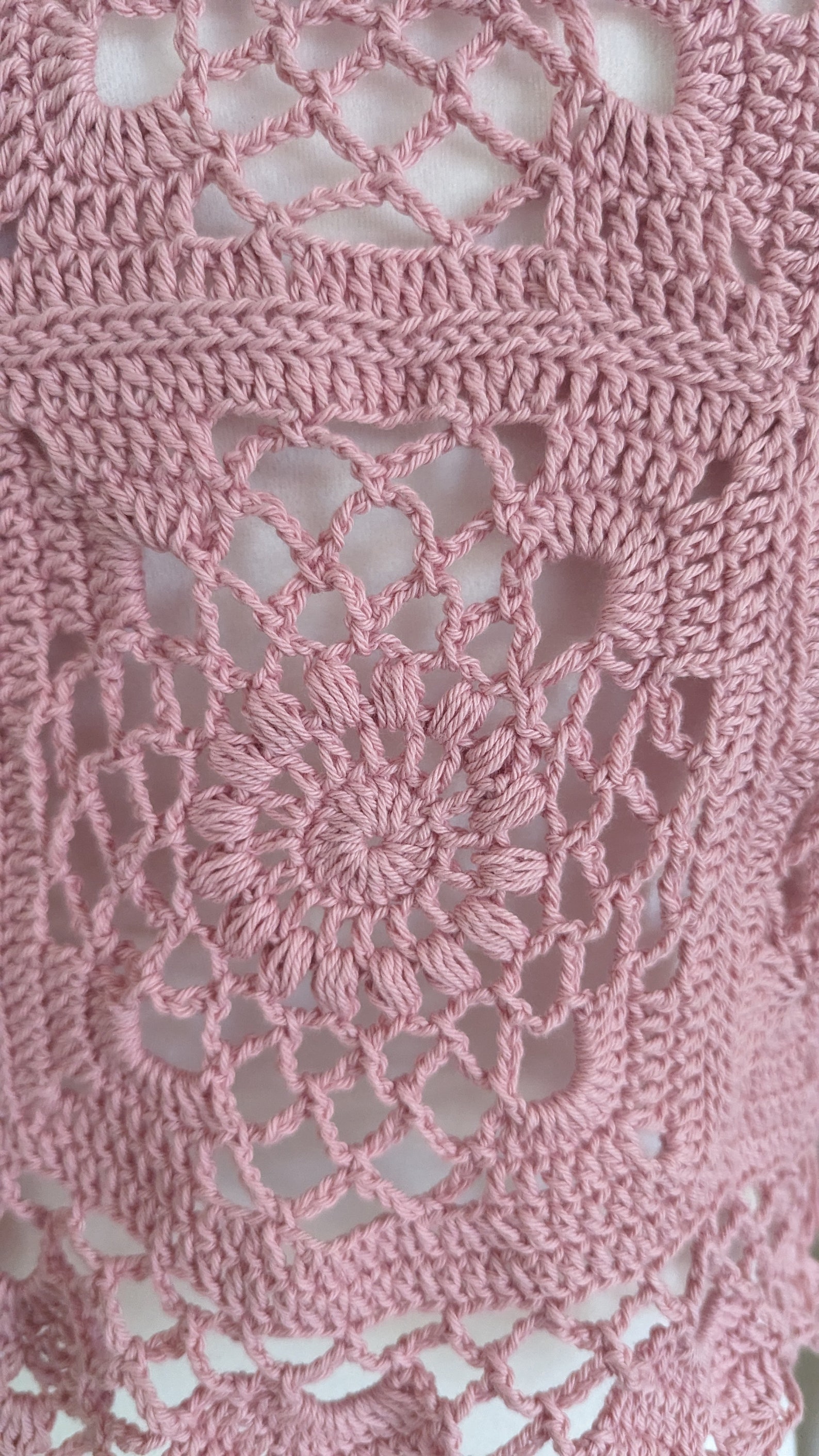 Custom Order - Pink Berries Crochet Lace Top - Etsy