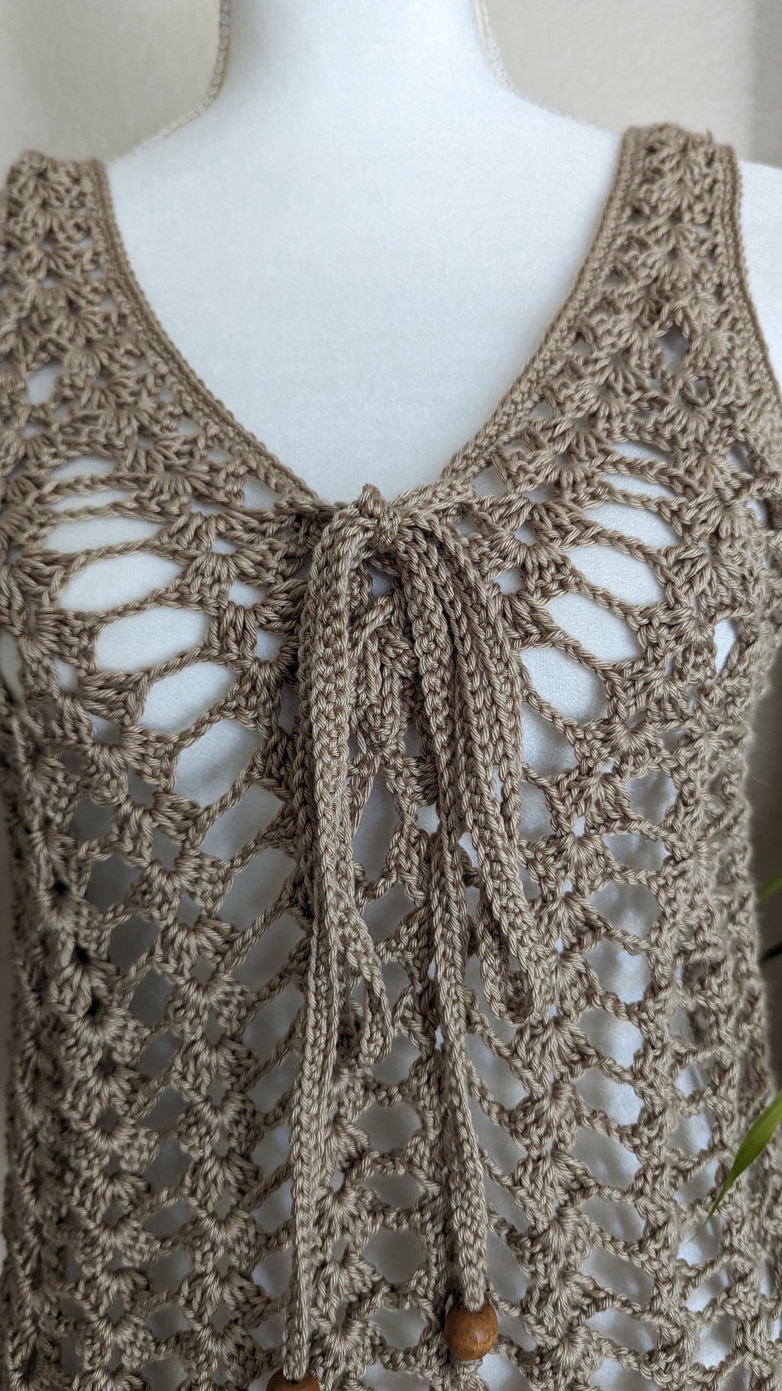 CROCHET PATTERN - Sandy Crochet Mesh Tank Top - Etsy