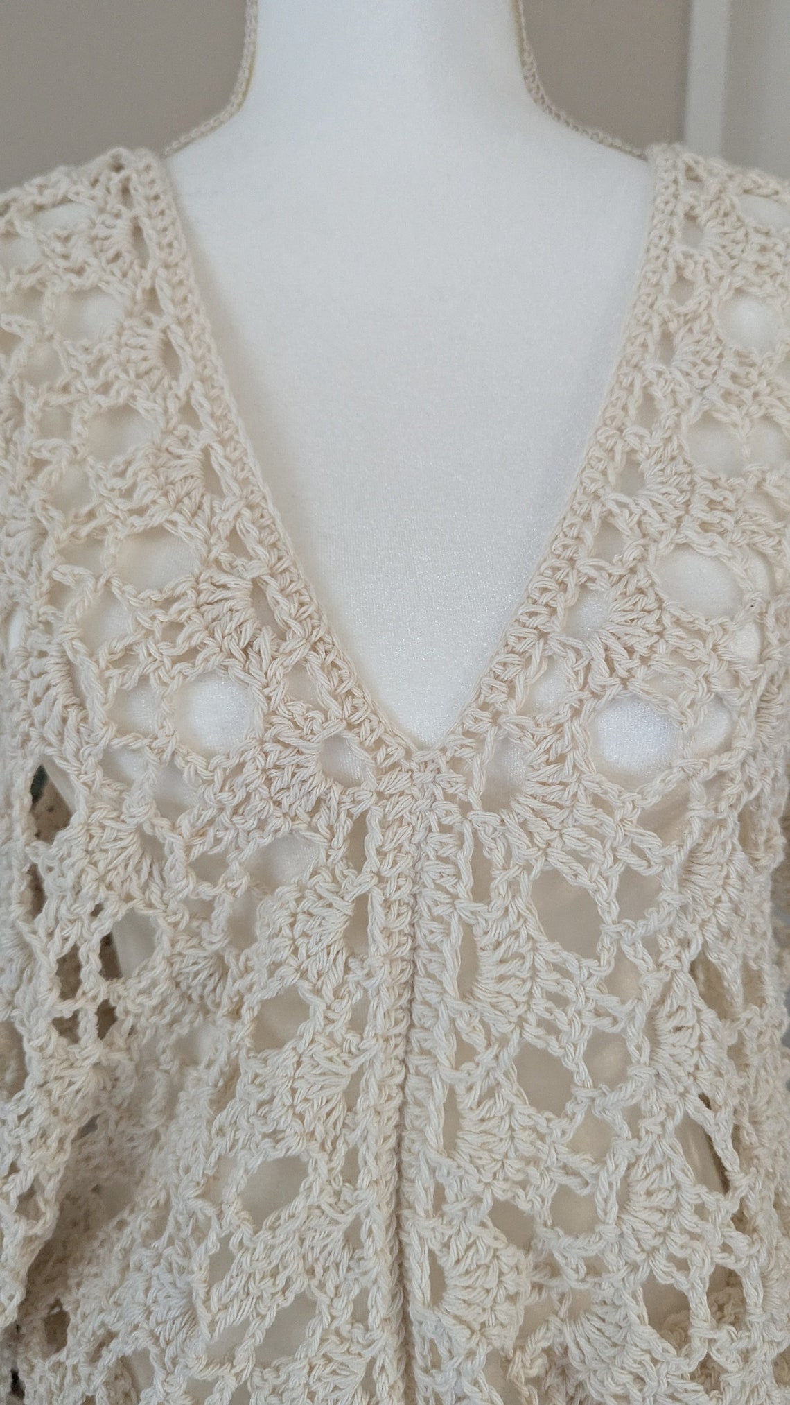 CROCHET PATTERN - Ivory Breeze Butterfly Crochet Lace Bolero - Etsy