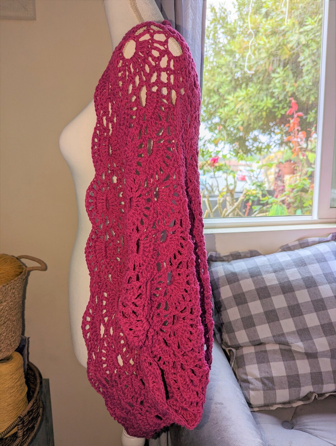 CROCHET PATTERN - Passion Crochet Lace Shrug - Etsy