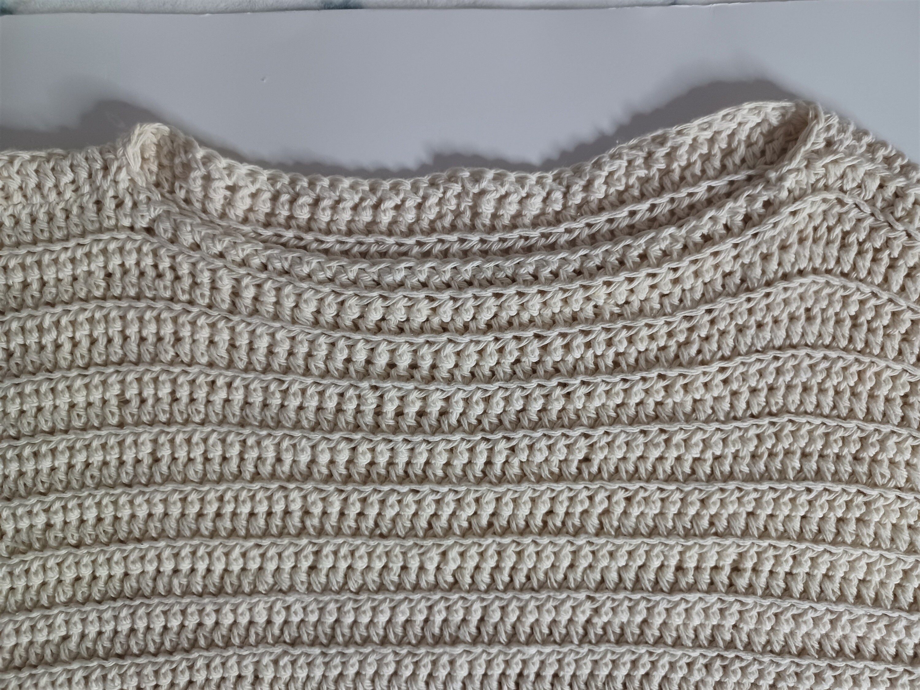 CROCHET PATTERN - Cream Crochet Long Sleeve Sweater - Etsy