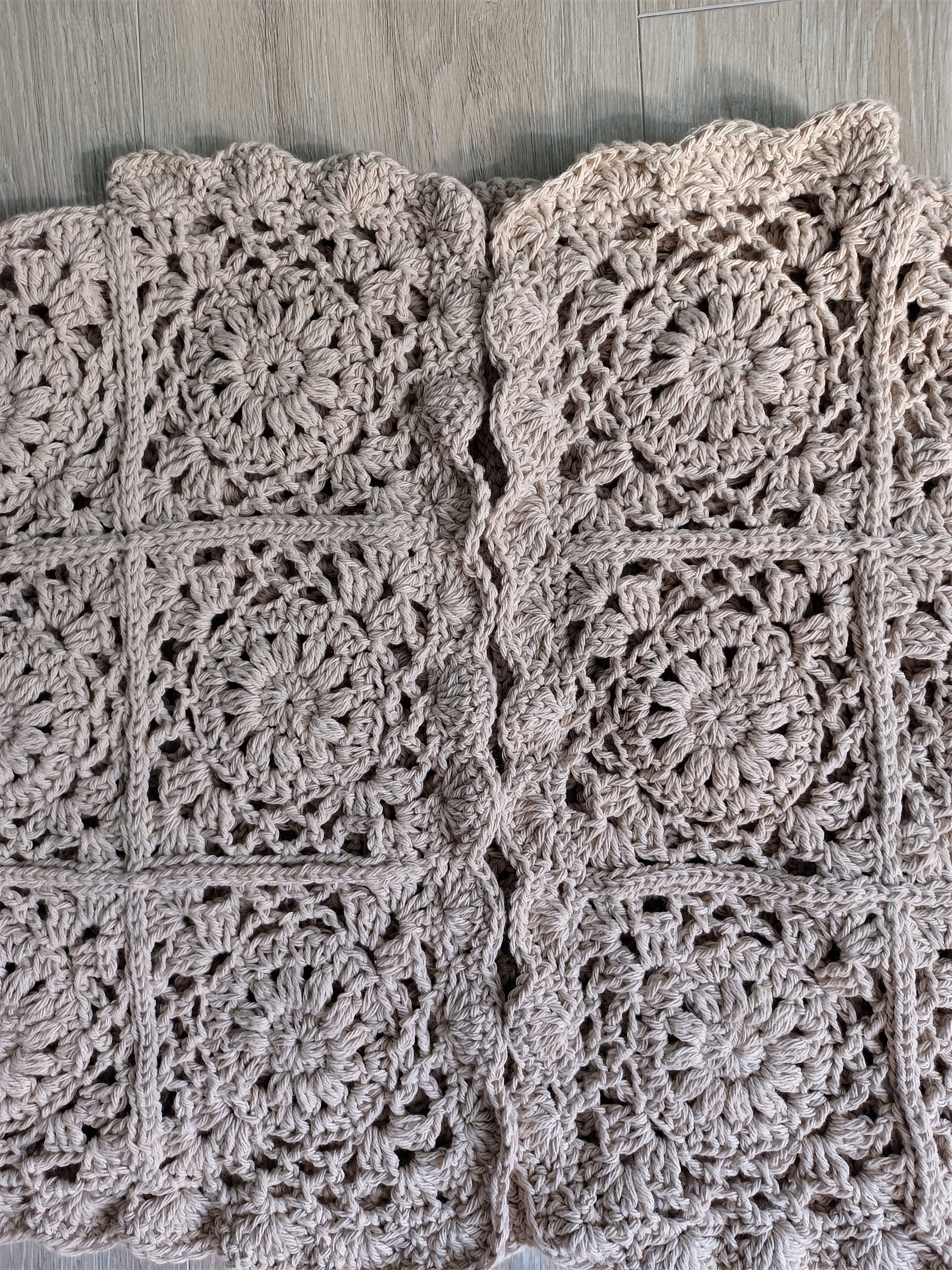 CROCHET PATTERN - Beige Crochet Floral Lace Cardigan - Etsy