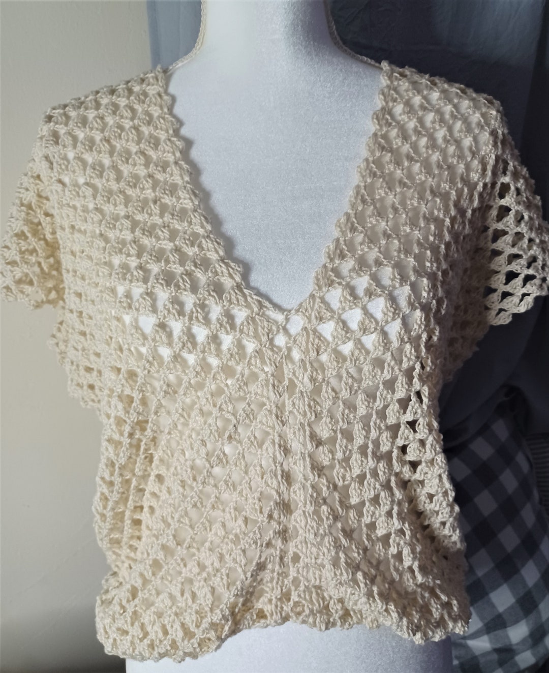CROCHET PATTERN - Pyramid Stitch Crochet Top - Etsy