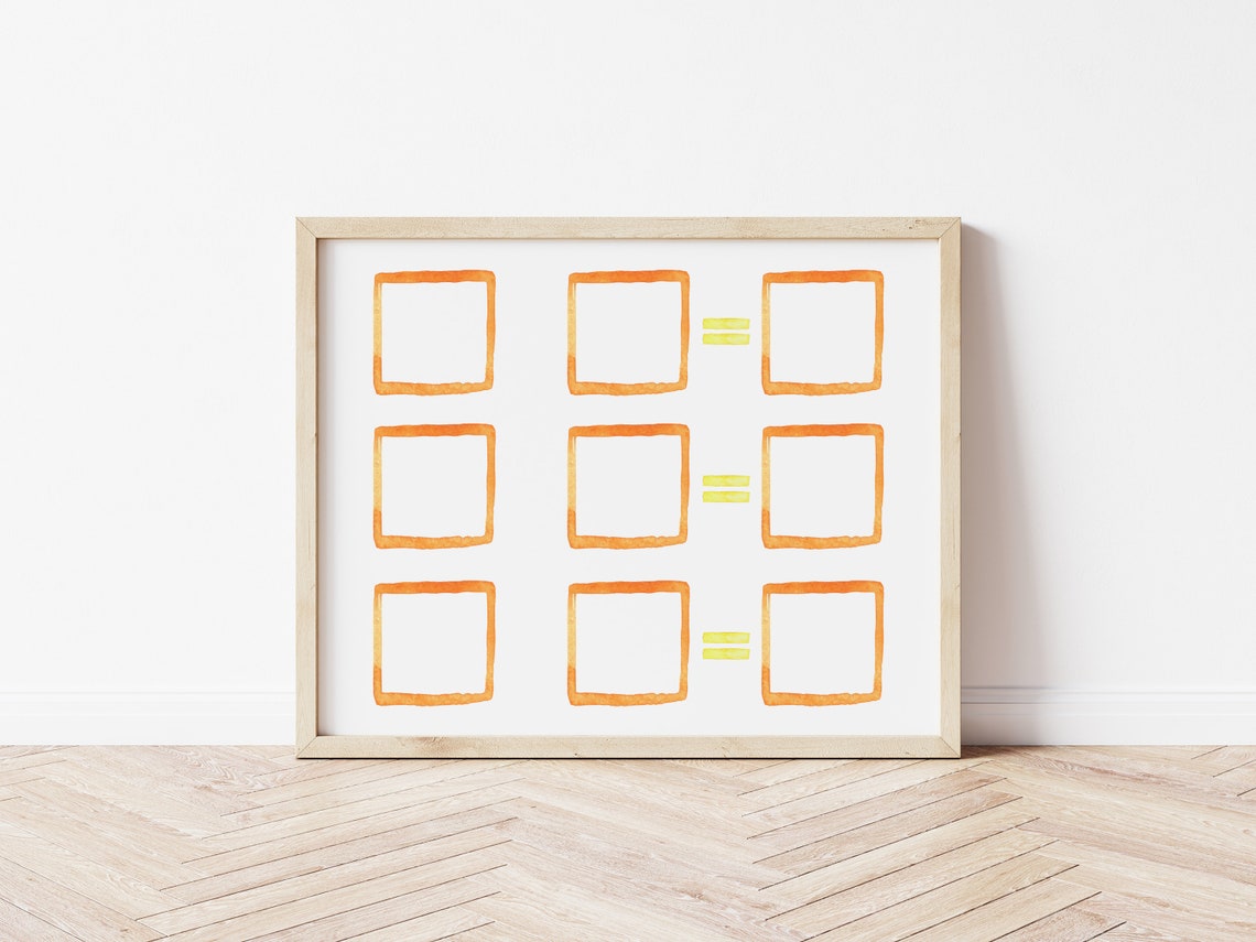 Math Equation Practice Boards, Montessori, Math, Math Lessons ...