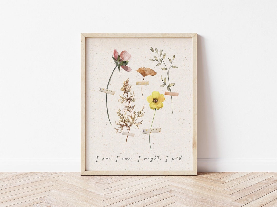 Charlotte Mason Motto Print: Vintage Homeschool Wall Art, Digital ...