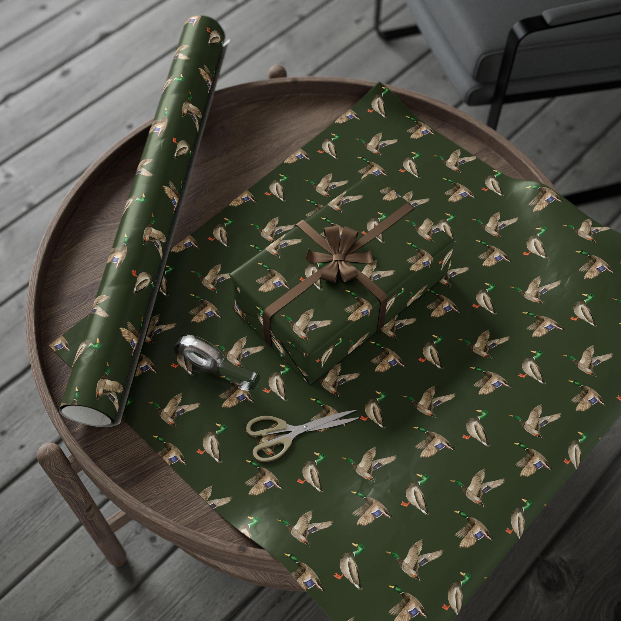 Watercolor Duck-themed Wrapping Papers for Nature Lovers - Etsy