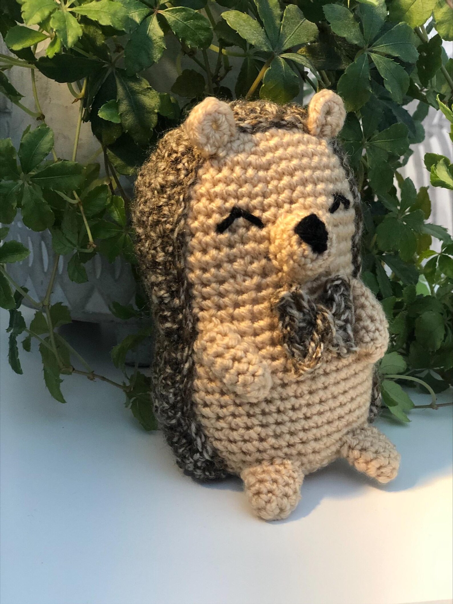 Crochet Kit and Pattern for Hedgerow the Hedgehog, DIY Tool Kit, Learn ...