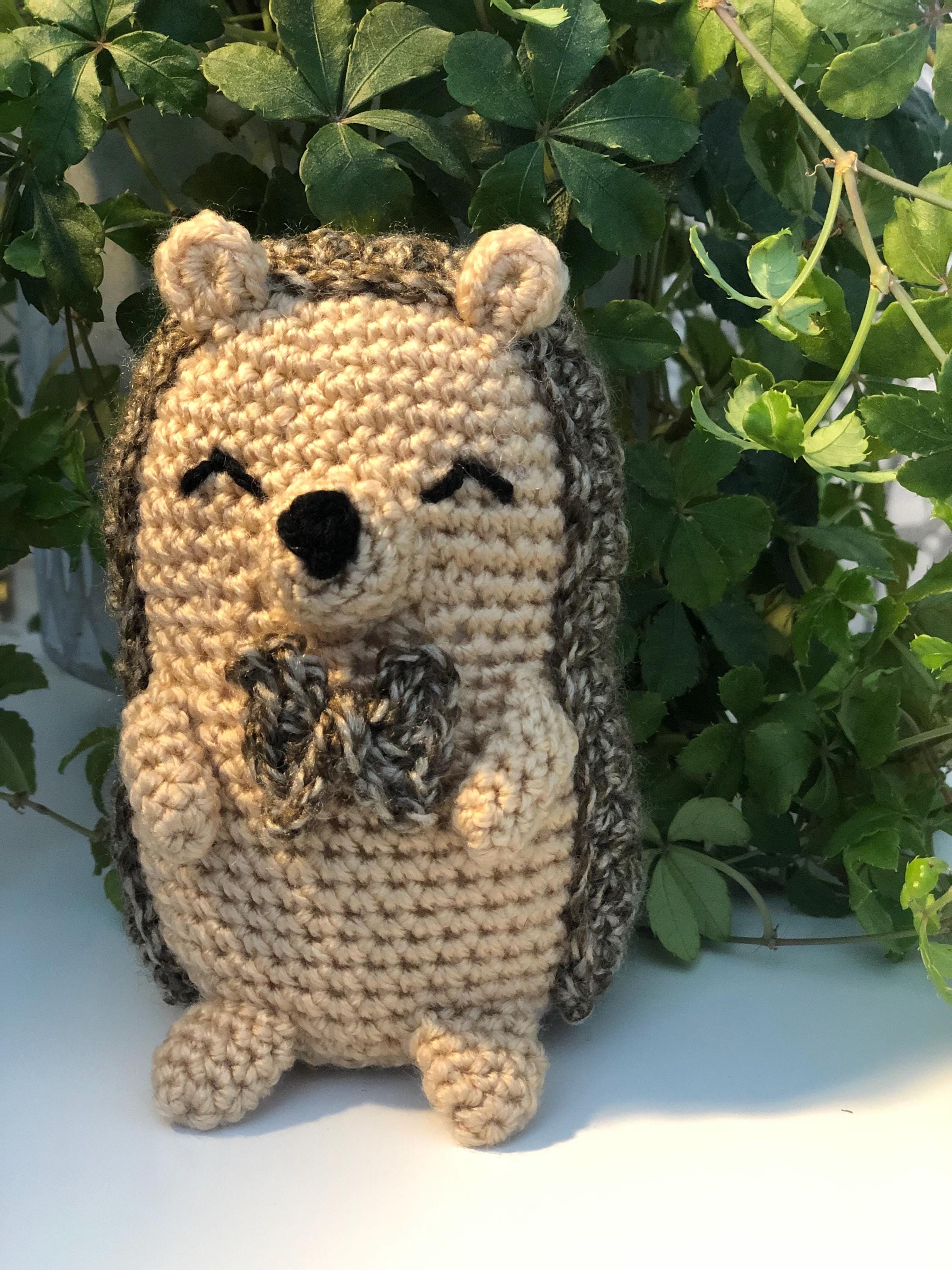 Crochet Hedgehog Pattern, Hedgerow the Hedgehog, Autumn Crochet Pattern ...